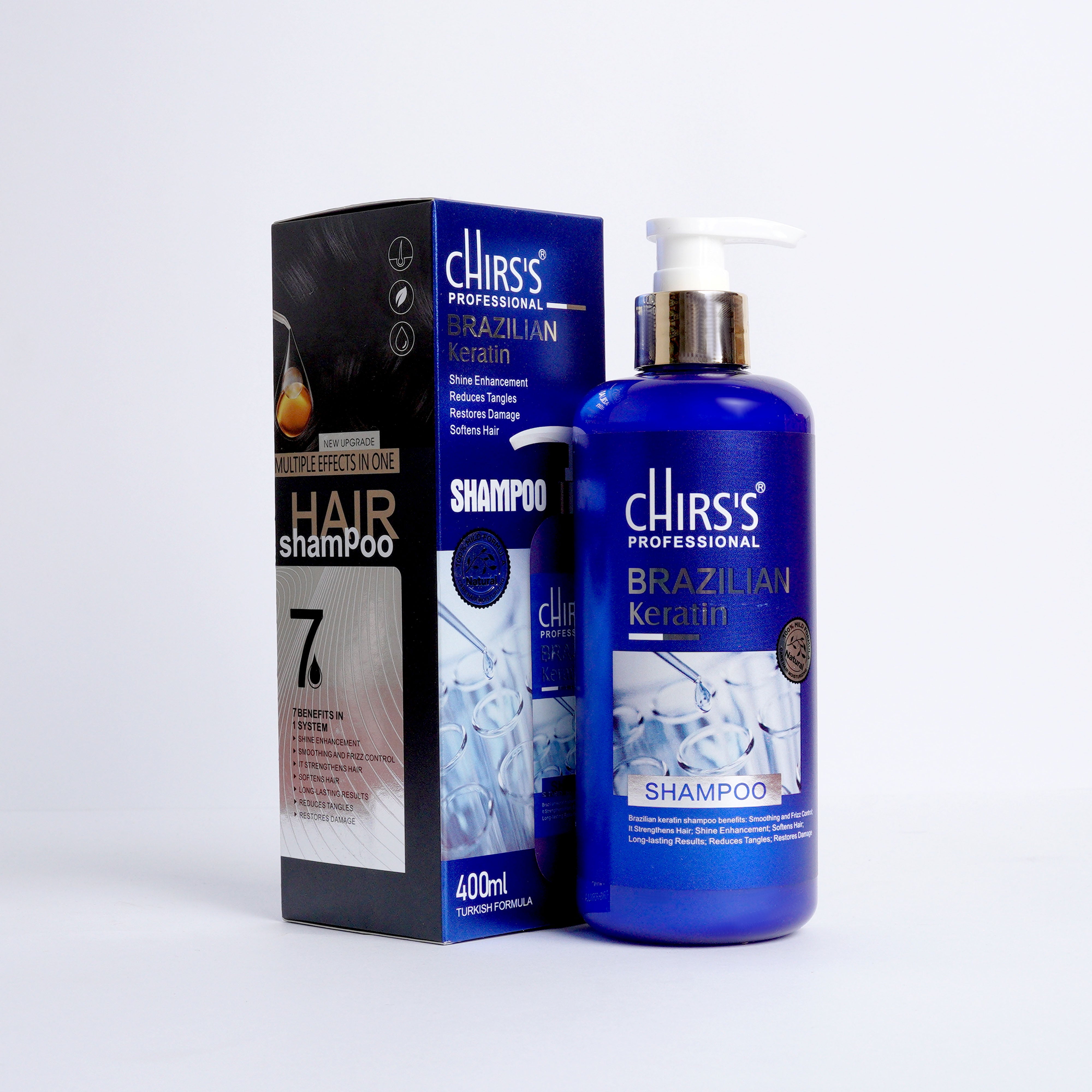 Chirs's Professional Brazelian Keratin Shampoo 400 ml – Chirs's Uk
