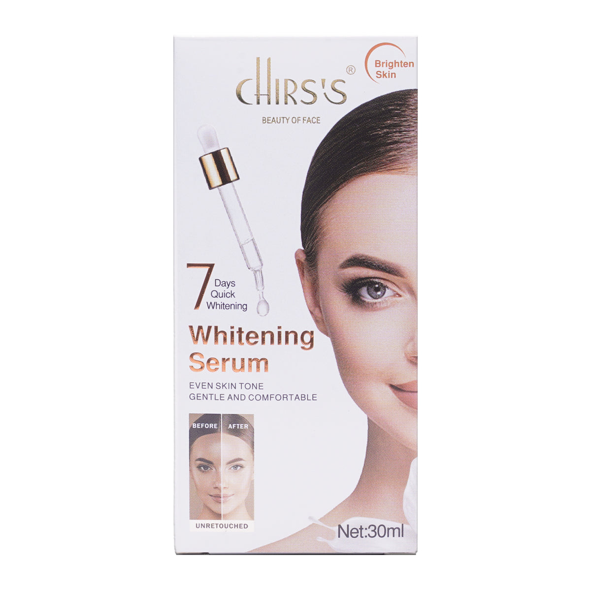 Chirs's Beauty Of Face 7 Days Quick Whitening Serum 30 ml – Chirs's Uk