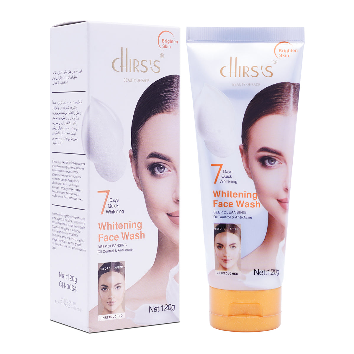 Chirs's Whitening Face Wash 120G – Chirs's Uk