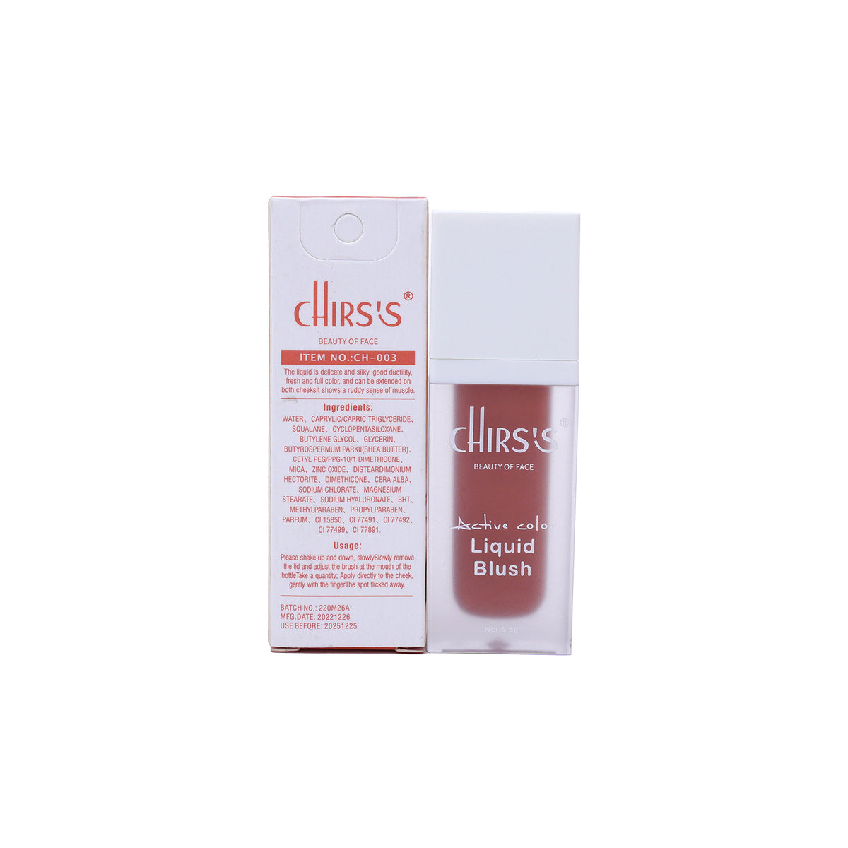 Chirs's Active Color Liquid Blush – Chirs's Uk