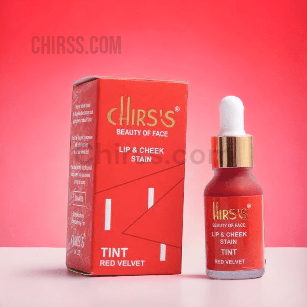 Chirs's Lips & Cheek Stain Tint - Red Velvet – Chirs's Uk